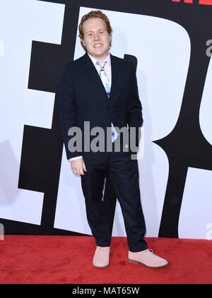 Jimmy Bellinger at Universal Pictures "Blockers" Los Angeles Premiere ...