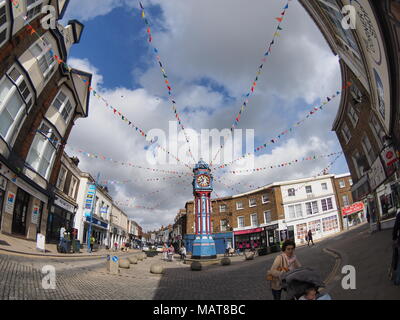 The Clock Tower in Sheerness, "Isle of Sheppey", Kent, England Stock ...