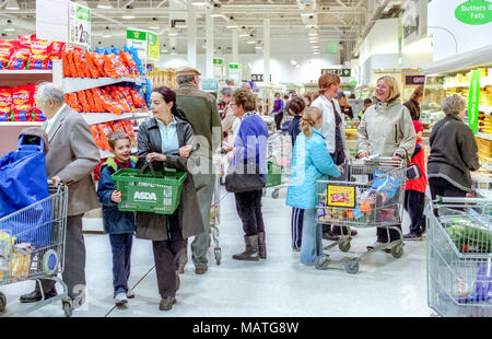 Inside the Asda store at Brighton Marina Stock Photo - Alamy