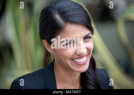 Nazneen Contractor attend the Ransom photocall during MIPCOM 2016 Oct ...