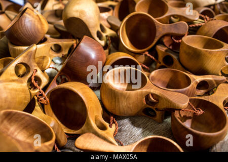 Traditional Sami Kuksa ,Wooden Drinking Cup, from Finnish Lapland on ...