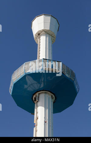 The Jurassic Skyline observation tower with viewing platform at half ...