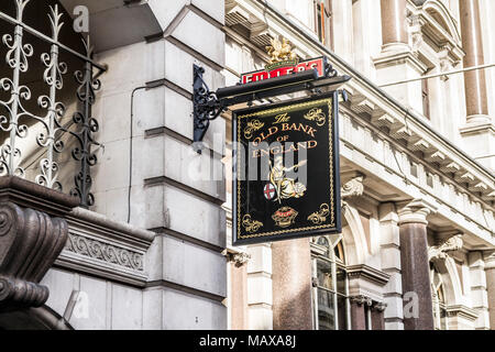 The Old Bank of England pub, Fleet Street, City of London, London ...