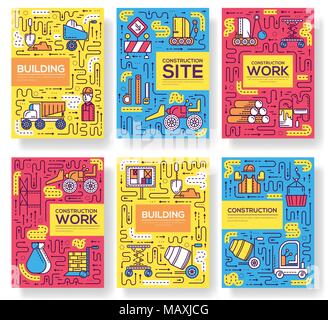 Transportation engineering brochure template Stock Vector Image & Art ...