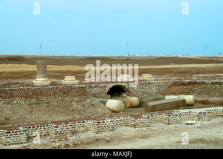Aegypten, Sinai, Nordsinai, Tell al Farama (Pelusium Stock Photo - Alamy