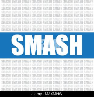 Word smash with explosion background Stock Vector Image & Art - Alamy
