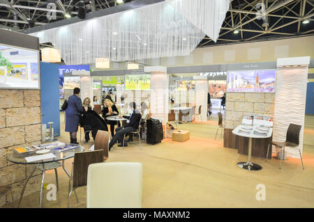Israel booth at 24th Moscow International Travel & Tourism Exhibition ...