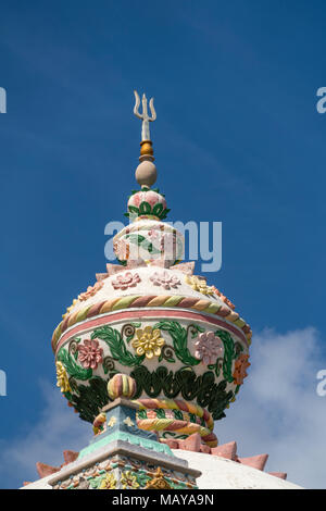 Maheswarnath Mandir Hindu tempel in Triolet, Mauritius, Afrika ...