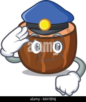 Detective nutmeg character cartoon style Stock Vector Image & Art - Alamy