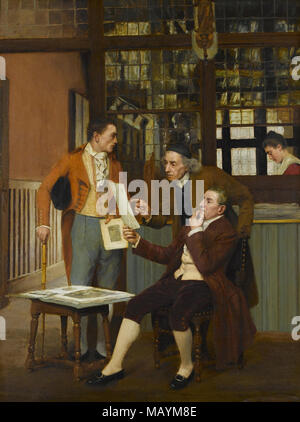 Emile Godding - The connoisseur Stock Photo - Alamy