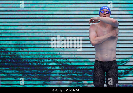 Scotland's Ross Murdoch competes in the Men's 200m Breaststroke - Heat ...