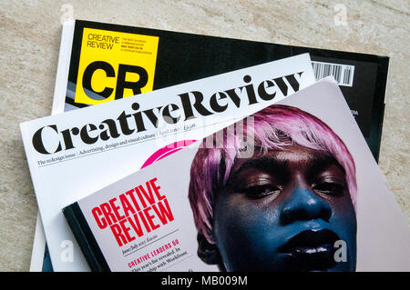 Front covers of Creative Review magazine with different mastheads ...