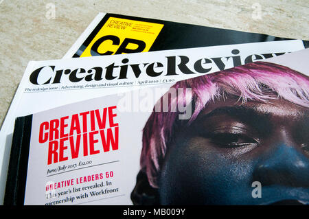 Front covers of Creative Review magazine with different mastheads ...