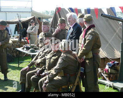 Dads Army ;Actor Ian Lavender as Pike and James Beck as Private Walker ...