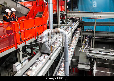 England, London, Southwark Integrated Waste Management Facility, Waste ...
