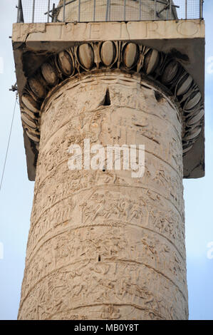 Colonna Traiana (Trajan's Column) designed by Apollodorus of Damascus ...