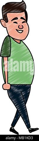 Man cartoon isolated scribble Stock Vector Image & Art - Alamy