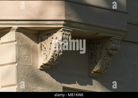 The georgian architecture of Barossa Place in late winter sunshine ...