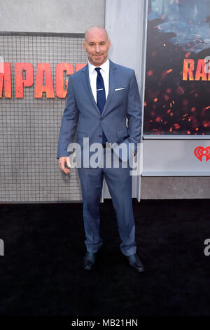 Matt Gerald attending the 'Daredevil' premiere in Los Angeles Stock ...