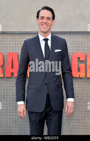 Jason Liles attending the 'Rampage - Big meets Bigger' World premiere ...