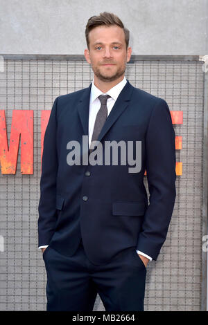 Ryan Engle attending the 'Rampage - Big meets Bigger' World premiere at ...