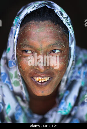 Portrait of a smiling somali woman, Woqooyi Galbeed region, Hargeisa ...