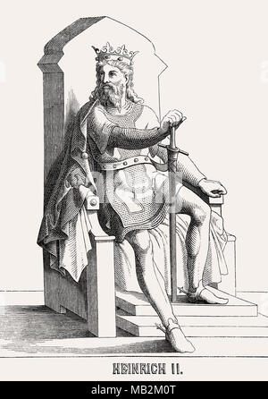 Saint Henry II 973-1024 Roman Emperor Stock Photo - Alamy