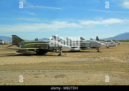 Jet Planes in Pima Air and Space Museum Stock Photo - Alamy