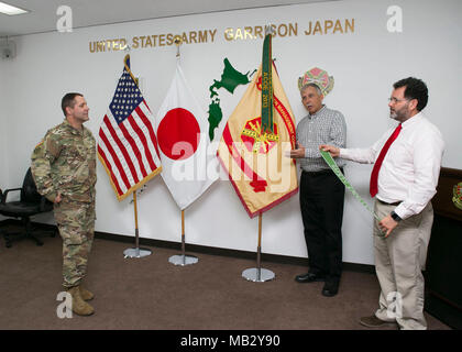 The presentation of the Safety Excellence Award Streamer during the ...