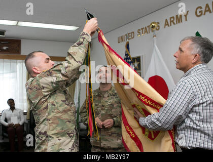 The presentation of the Safety Excellence Award Streamer during the ...