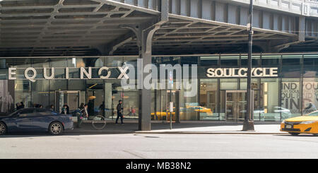 Equinox Sports Club in Chelsea in New York on Friday, December 24, 2021 ...