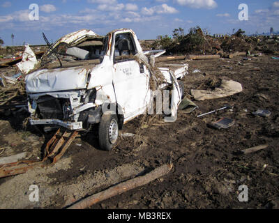 Tsunami Destruction Tohoku Japan March 2011 Stock Photo - Alamy