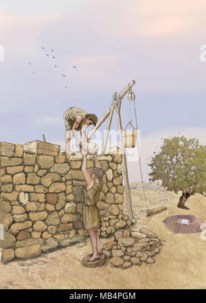 Ancient Roman, hystorical illustration Stock Photo - Alamy