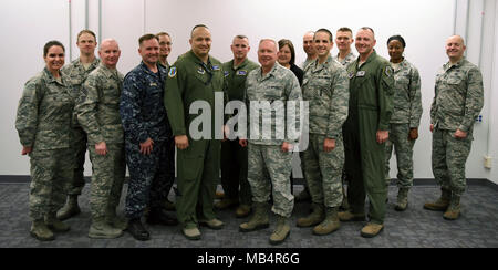 Chief Master Sgt. Thomas Good, 379th Air Expeditionary Wing command ...