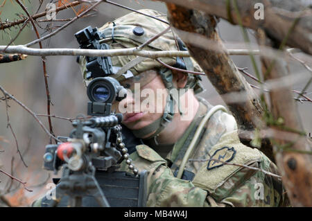 M249 machine gun on position isolated on white Stock Photo - Alamy