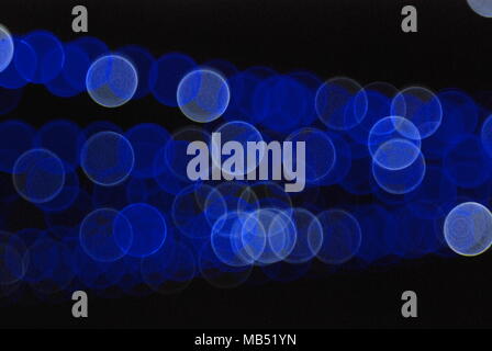 BLUE LUMINOUS BALLS Stock Photo - Alamy