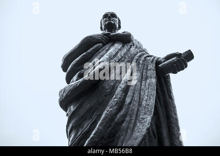 Cordoba - The statue of philosopher Lucius Annaeus Seneca the Younger ...