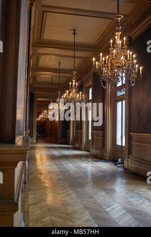 Corridor, Opera Garnier, Paris, France Stock Photo - Alamy