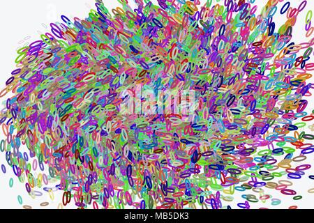 Geometric Conceptual background motion, particle or random pattern for ...