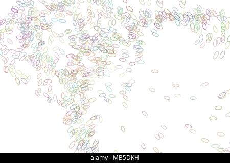 Modern geometrical motion, particle or random background pattern ...