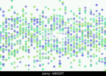 Color abstract mixed pattern generative art background. Vector ...