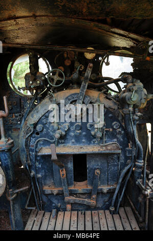 Steam Locomotive controls Stock Photo - Alamy