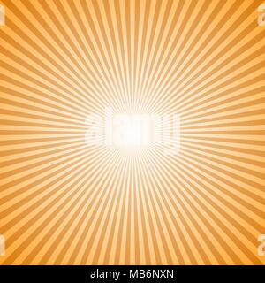 Abstract orange background with sun light rays Stock Vector Image & Art ...