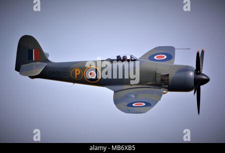 Hawker fury, vintage fighter aircraft Stock Photo - Alamy