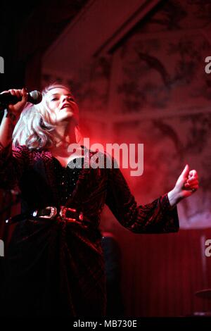 MANCHESTER, ENGLAND, 15 MARCH 2018..BLUES ROCK SINGER MOLLIE MARRIOTT ...