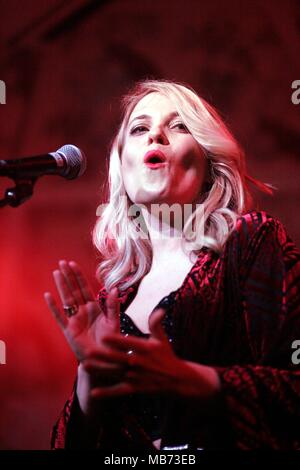 MANCHESTER, ENGLAND, 15 MARCH 2018..BLUES ROCK SINGER MOLLIE MARRIOTT ...