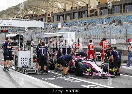 OCON Esteban (fra) Force India VJM10, ambiance portrait during 2017 ...