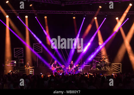 The Swiss singer and musician Sebastian Bürgin alias Baschi live at the ...