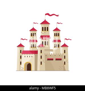 Vector design of medieval flag on a spear, pennant on a spear used by ...