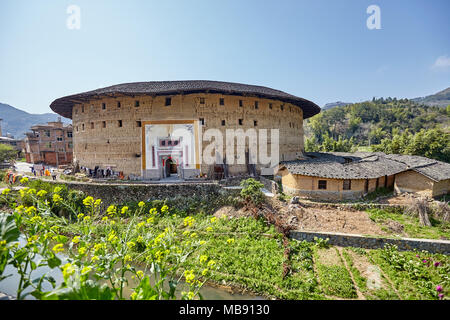 The Fujian tulou (Chinese: 福建土楼; literally: "Fujian earthen buildings ...